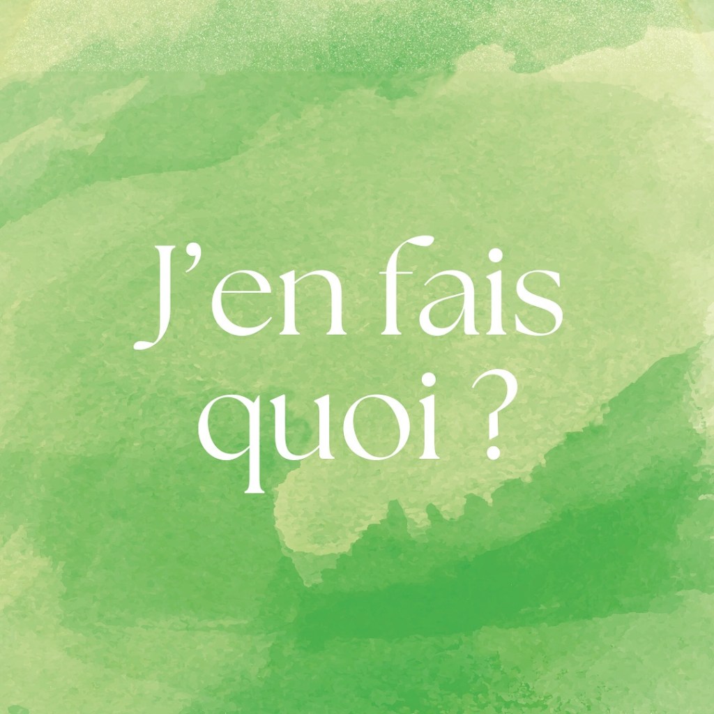 Série 1 de « J’en fais quoi? » - Unel Textiles Revalorisés